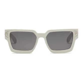 Philipp Plein Homme, Accessoires, Blanc, Taille: ONE Size Lunettes de soleil
