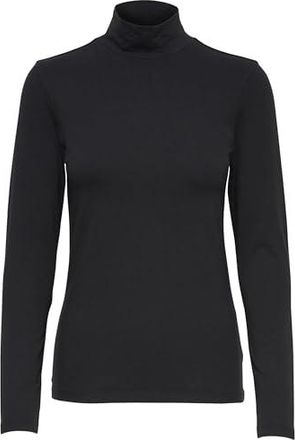 Jacqueline de Yong JdY Jdyava New Life JRS Noos Pull à col roulé pour Femme, Noir., XS