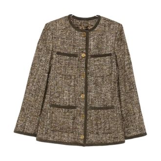 Golden Goose Tweed Jacke - - Jackets - Damen - Braun - L