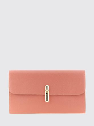 Furla Gro&szlig;e Leder-Clutch Iride mit metallischem Steckverschluss