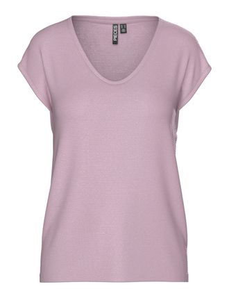 Pieces Pcbillo Tee Lurex Stripes JRS Noos Bc