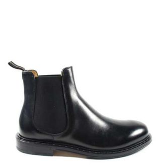 Fabi Schwarze Chelsea Boots aus Leder - - Shoes - Herren - Schwarzk - 42 1/2 EU