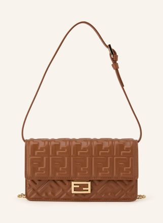 Fendi Wallet On Chain Baguette braun