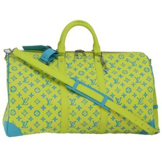 Louis Vuitton unisex, Pre-owned, Vert, Taille: ONE Size Sac week-end Pre-owned