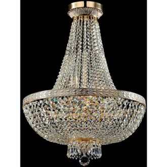 Maytoni Maytoni - Bella Grand lustre doré et cristal, 8 lumières, E14