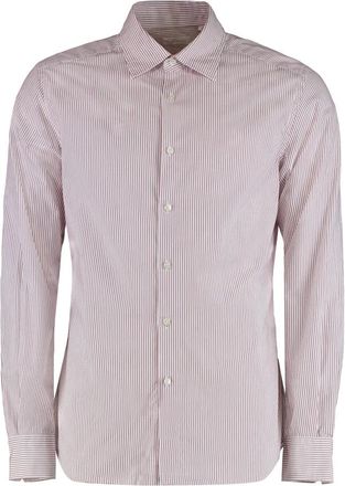 Slowear Slowear, Homme, Chemises, Multicolore, Taille: M Glanshirt Chemise &agrave; Rayures en Coton