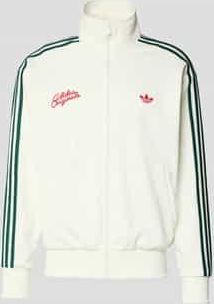 adidas Originals Sweatjacke mit Logo-Stitching und Stehkragen