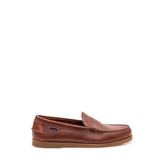 Sebago Homme, Chaussures, Brun, Taille: 43 1/2 EU Dolphin Waxed Mocassins
