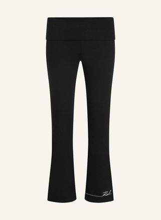 Karl Lagerfeld Hose schwarz