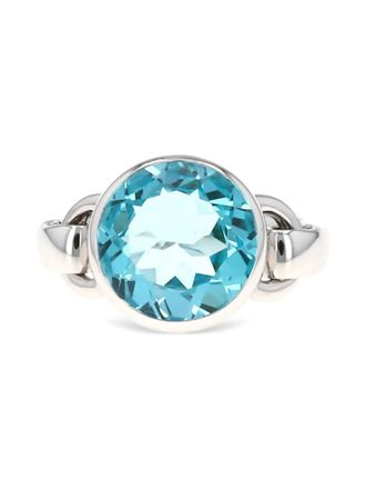 Poiray bague Indrani &agrave; ornements - Argent