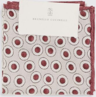 Brunello Cucinelli Schal BRUNELLO CUCINELLI Herren Farbe Cherry