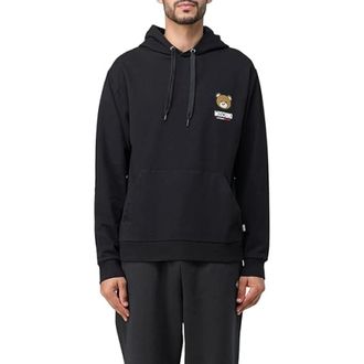 Moschino Teddy Bear Baumwoll-Hoodie - - Sweatshirts & Hoodies - Herren - Schwarzk - M