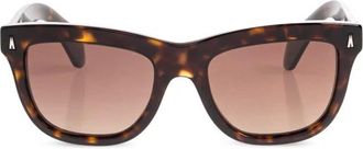 Moncler Femme, Accessoires, Brun, Taille: 52 MM Bronzz Rectangular Lunettes de soleil