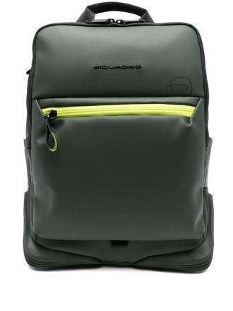 Piquadro sac à dos imperméable pour ordinateur portable - Vert