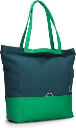 zwei Damen Shopper Fiorella FI200 (18 Liter) Tote Bag & Schulter-Tasche 2-in-1,robustes Material, extra langer Schultergurt, bunte Farben, auch als Strand-