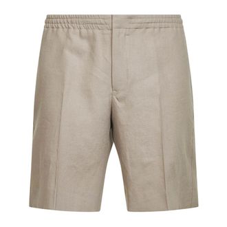 Ermenegildo Zegna Homme, Shorts, Beige, Taille: M Bermuda en Lin