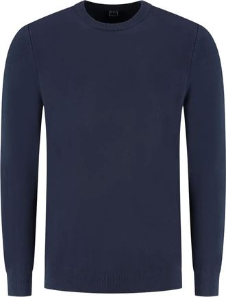 Fedeli pull à col rond - Bleu