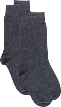 Dor&eacute; Dor&eacute; Lot de 2 paires de chaussettes en coton m&eacute;lang&eacute;s