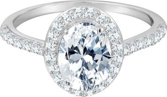 Trilani Ring - Sterling Silber Ring Zirkonia - Gr. 50 - in Silber - f&uuml;r Damen