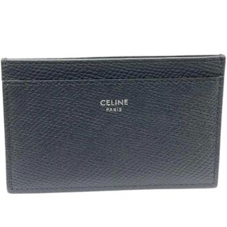 Celine Pre-owned Cuir petite-maroquinerie - Femme - Pre-owned - Bleu - Taille: ONE Size