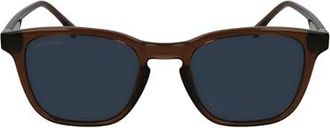 Lacoste Lunettes de Soleil LACOSTE L6040S 210 TRANSPARENT BROWN 51/20/145 Homme