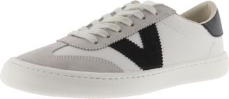 Victoria Low-Top Unisex Olmo Leder-Effekt Barefoot & Farbige & Spaltleder Teile Im Kontrast 1186100 für Erwachsene Negro 36