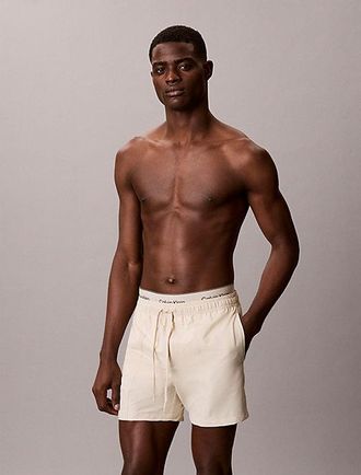 Calvin Klein Short de bain avec double ceinture griff&eacute;e