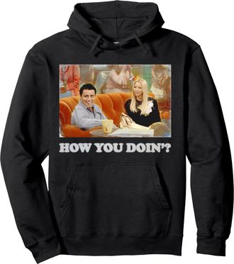 Friends TV Show Joey Phoebe How You Doin Retro Geek Fan 90er Jahre Pullover Hoodie