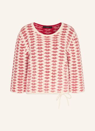 Oui Pullover Mit 3/4-Arm rot