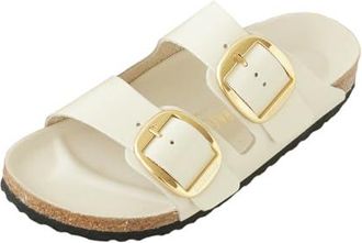 Birkenstock Arizona big Buckle Leather 36/Shine-Ecru-N