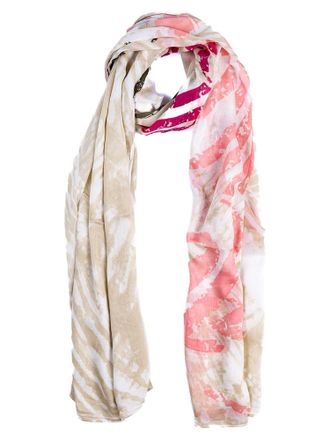 Passigatti Tuch Beige gemusterter Damenschal Passigatti
