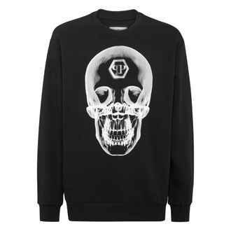 Philipp Plein Sweatshirt LS - - Sweatshirts & Hoodies - Herren - Schwarzk - 4XL