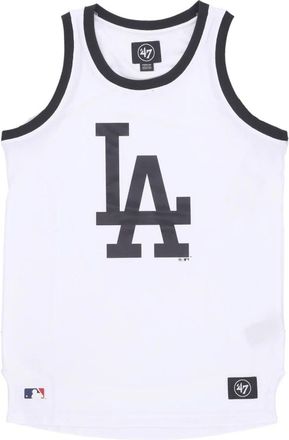 47 Brand Homme, Tops, Blanc, Taille: M Imprint Tank