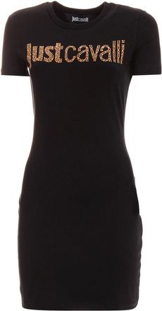 Just Cavalli Femme, Robes, Noir, Taille: 42 FR Short Dress
