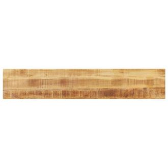 vidaXL Dessus de table rectangulaire bois massif de manguier brut vidaXL