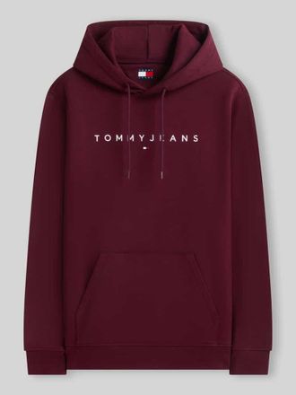 Tommy Jeans Regular Fit Hoodie mit Logo-Schriftzug