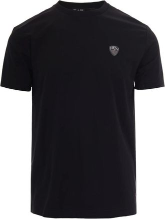 Emporio Armani Emporio Armani Ea7, Homme, Tops, Noir, Taille: S Train Premium Shield Tee