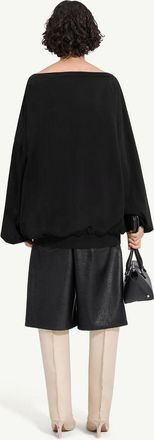 Maison Margiela Off-Shoulder Top - Black