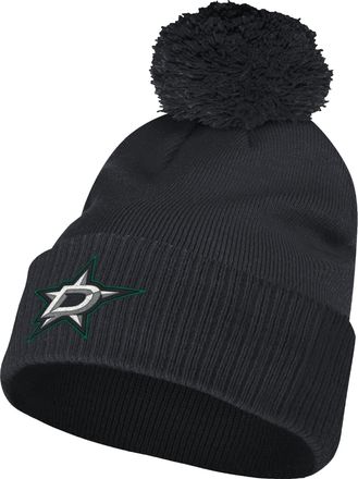 adidas NHL-Bommelm&uuml;tze mit B&uuml;ndchen, NHL Teams (Dallas Stars, schwarz)