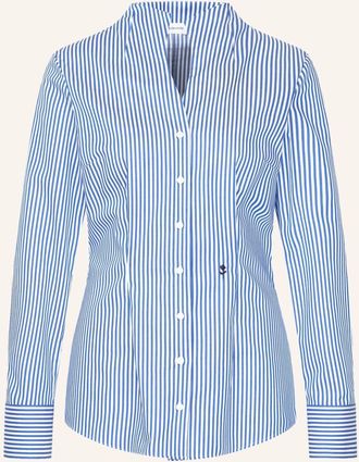 Seidensticker Seidensticker Kelchkragenbluse blau