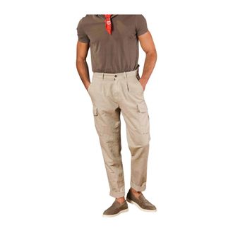 Mason's Homme, Pantalons, Beige, Taille: L Cargo 22 Pantalon Cargo Homme Beige