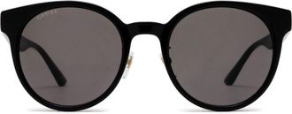 Gucci Sonnenbrille mit GG - Schwarz