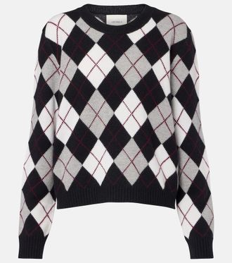 Lisa Yang Pullover Antoni Argyle aus Kaschmir