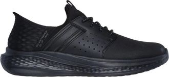 Skechers Homme, Chaussures, Noir, Taille: 42 1/2 EU Confort Sportif Slip-ins avec Heel Pillow