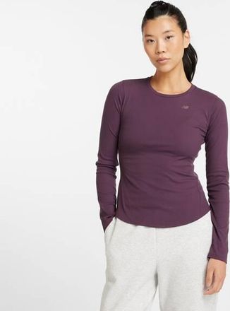 New Balance Damen Shirt Micro-Rib Long Sleeve