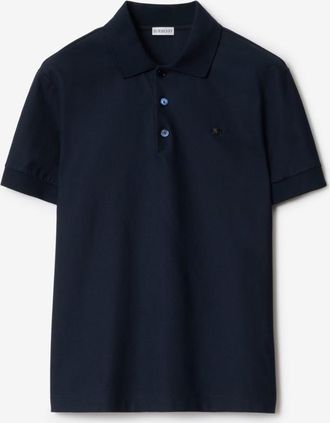 Burberry Polo en coton avec EKD en métal, Size: XXXL