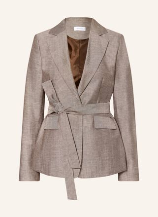 Darling Harbour Darling Harbour Blazer Mit Leinen braun