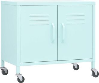 vidaXL Lagerschrank Mintgrün 60x35x56 cm Stahl - Vidaxl