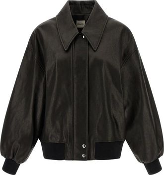 Khaite Femme, Vestes, Noir, Taille: 36 FR Shelman Jacket