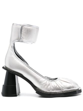 Henrik Vibskov Rocky Driver Heel Pumps 95mm - Silber